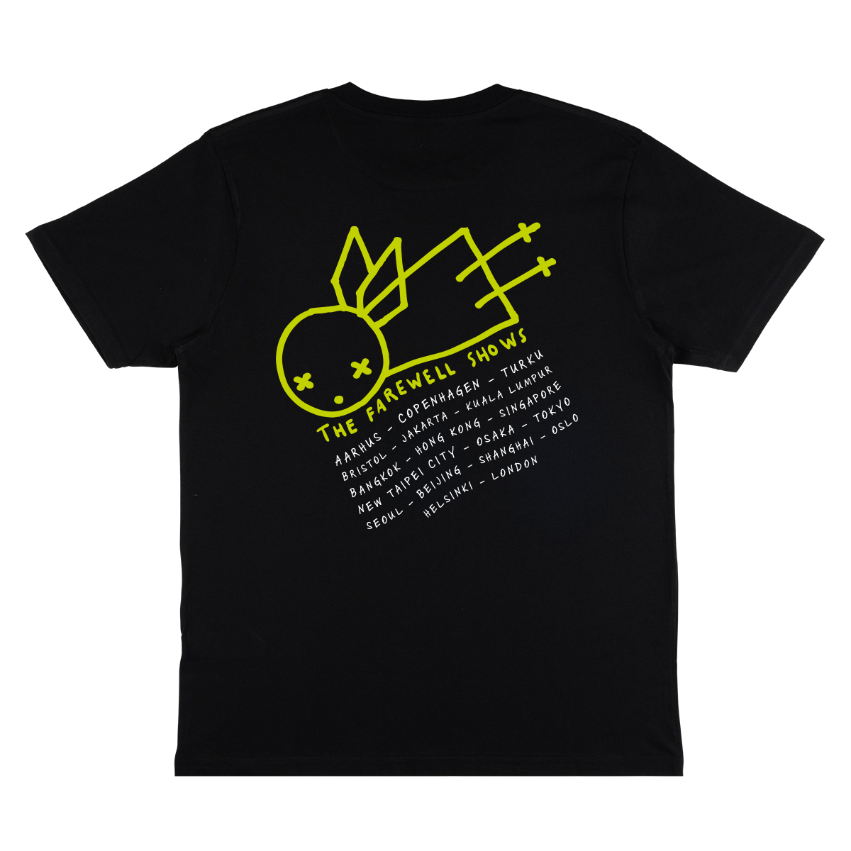 Mew 30 - Black "The Farewell Shows" 2025 Tour Tee – Mew Official Store